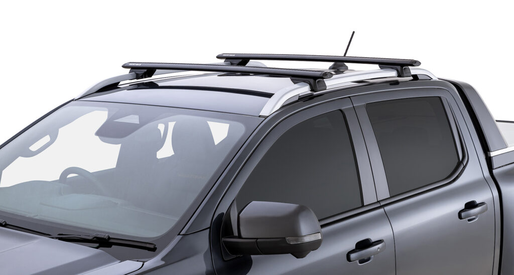 Rhino Rack Vortex RX Black 2 Bar Roof Rack - Next Gen Ranger Wildtrack ...